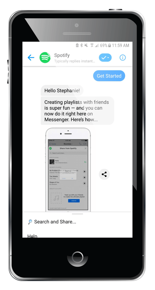 Facebook Messenger Bots: Examples to Inspire You